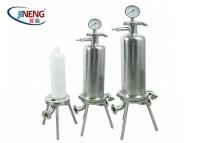 China High Pressure Resistance 10 Inch Cartridge Filter Housing For Filtration for sale