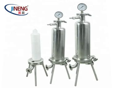 China High Pressure Resistance 10 Inch Cartridge Filter Housing For Filtration for sale