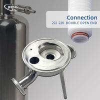China Stainless Steel 30 Inch Cartridge Filter Housing Polished for sale