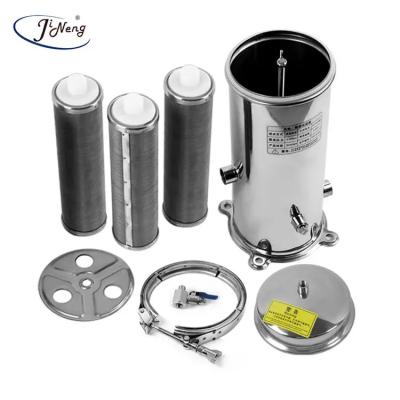 China 40 Inch Stainless Steel Multi Cartridge Filter Housing Polished Filtration Application for sale