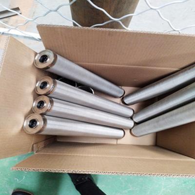 China Cylinder Long Lasting Sintered Metal Filter 1 Micron for sale
