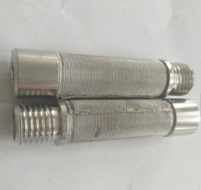 China Polished 5 Micron Sintered Porous Metal Filter Elements For Liquid And Gas Filtration for sale
