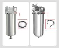 China Threaded 900 Mm Stainless Steel Filter Housing Assembly for sale