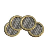 China 25.4mm Disc Wire Filter Mesh Dutch Plain Twill Weave Style 2 Microns - 300 Microns for sale