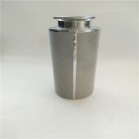 China Pleated Sintered Wire Mesh Filter , 40 Micron Filter Mesh Customized 3-200um for sale