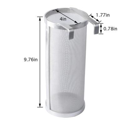 China SS304 Beer Brewing Basket Plain Woven Exquisite Mesh Weaving  Corrosion Resistance for sale