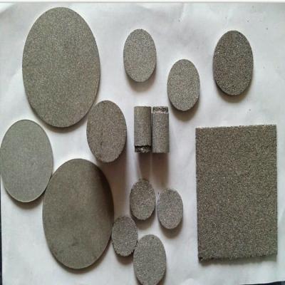 China Black Disc Sintered Metal Filter 304 Stainless Steel Out Diameter  5-600mm for sale
