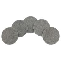 China Heat Resistance Metal Fiber Felt , Sintered Wire Mesh Disc High Porosity for sale