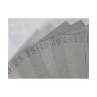 China 1-40 Micron Sintered Fiber Felt Customize Length Fine Particulate Matter for sale