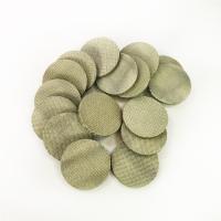 China 10 Micron Sintered Metal Filter Stainless Steel 304 316 316L Customized Thickness for sale