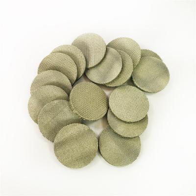 China 10 Micron Sintered Metal Filter Stainless Steel 304 316 316L Customized Thickness for sale
