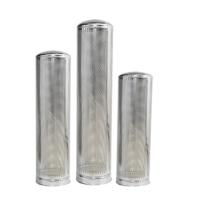 China 180*740mm Stainless Steel Sintered Metal Filter Perforated Support Strainer Basket Screen for sale