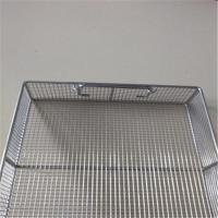 China SS 316L Stainless Steel Storage Baskets Customizable Environmental Protection for sale