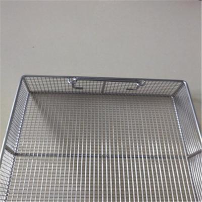 China SS 316L Stainless Steel Storage Baskets Customizable Environmental Protection for sale