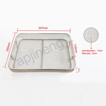 China Surgical Instrument Baskets ,  Metal Mesh Basket For Medical Sterilization for sale