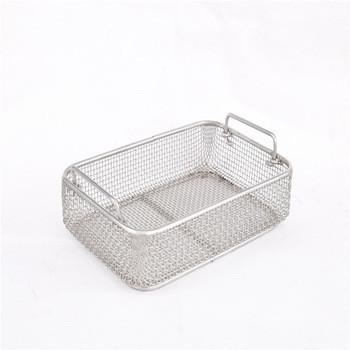 China Multifunctional Wire Mesh Cleaning Baskets , Square Mesh Basket Non Toxic for sale