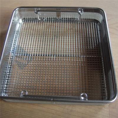 China Disinfection Wire Mesh Basket Environmental Protection For Medical Units for sale