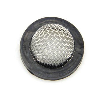 China SS316L 0.5mm Mesh Washer Filters With Rubber Edge Hose for sale
