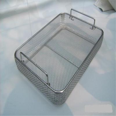 China Rectangle Wire Mesh Basket Strainer 1-300mm Diameter For  Chemical Products for sale