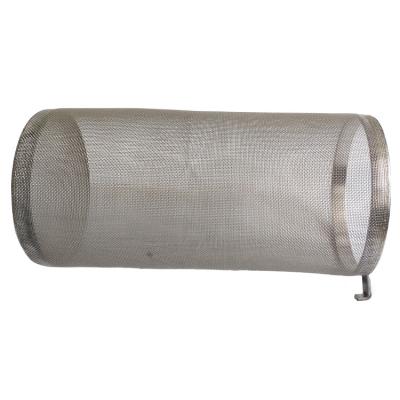 China SS304 Home Beer Brewing Basket Filter Tube Anti Corrosion Food Grade for sale