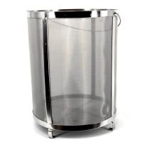 China SS304 Wire Mesh 300micron 135mm Beer Brewing Grain Filter for sale