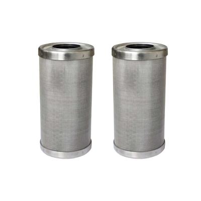 China 5 - 2000μm Stainless Steel Filter Cartridge SS304 Acid Alkali Resistance for sale