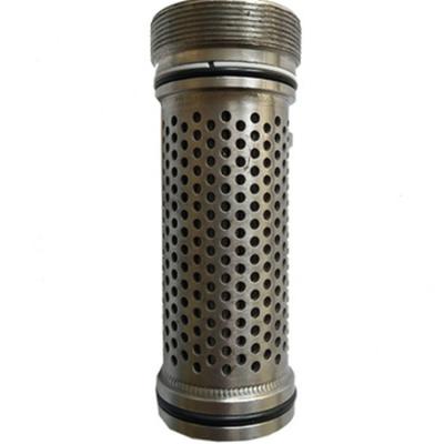 China 300um Tube Basket Sintered 304 1.7mm Stainless Steel Filter Element for sale