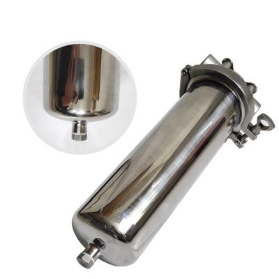 China RO Water Cartridge Filter Housing SS316 L For Liquid Filtration Large Flow for sale