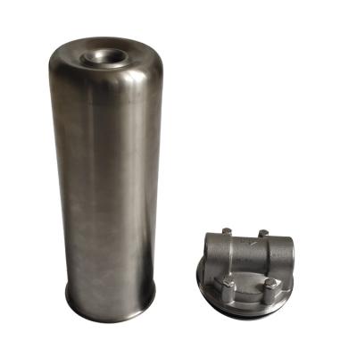 China SS Cartridge Filter Housing  10 Inch  Weather Adaptation Corrosion Resistant for sale