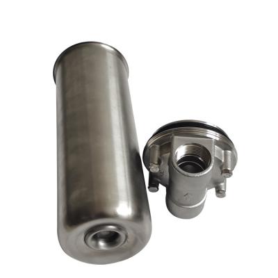 China 0.1um - 100um SS Micron Filter Housing , Stainless Filter Housing Height Adjustable for sale