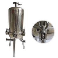 China 20~500 M3/ Hour Cartridge Filter Housing Long Service Life Strong Blowdown Capacity for sale