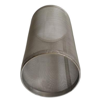 China 0.02-5 Mm Filter Rating Hop Filter Basket , Stainless Steel Hop Basket for sale