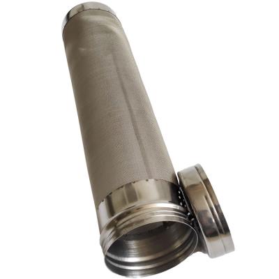 China Stainless Steel 304 Wire Mesh Filter Basket Plain Weaving For Beer Brewing for sale