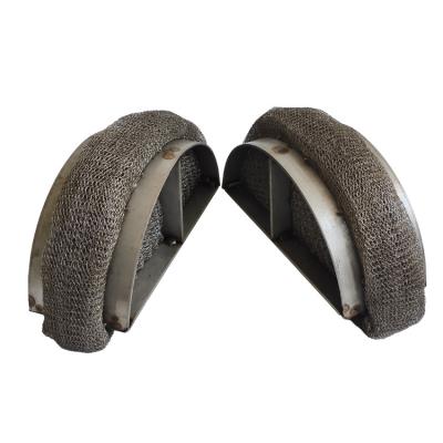 China Liquid Wire Mesh Demister High Demister Efficiency For Chemical Industry for sale