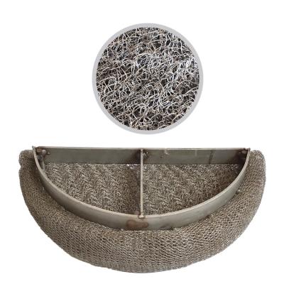 China 0.08mm-0.30mm Thickness Wire Mesh Demister High Efficiency 0.23mm 0.25mm for sale