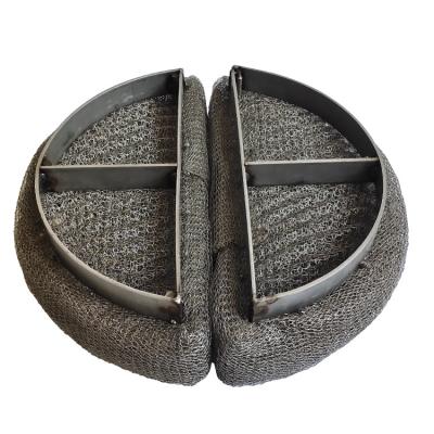 China Stainless Steel Wire Mesh Demister For Salt And Sugar Manufacturing for sale