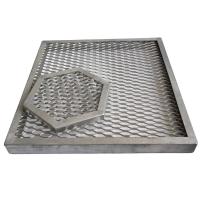 China Chrome Nickel Punch Bar Expanded Metal Mesh Stainless Steel 304  Anti Acid for sale