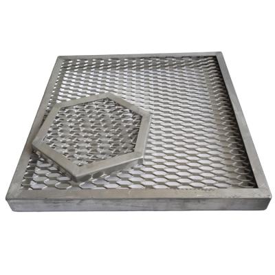 China Chrome Nickel Punch Bar Expanded Metal Mesh Stainless Steel 304  Anti Acid for sale