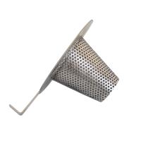 China Round Hole Steel 316L 2000µM Perforated Metal Mesh for sale