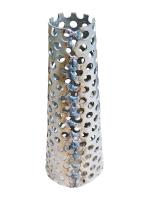 China Easily Assembled ISOCertification Firm Structure Perforated Metal Mesh round hole perforated metal for sale