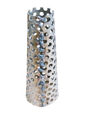 China Easily Assembled ISOCertification Firm Structure Perforated Metal Mesh round hole perforated metal for sale