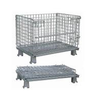 China 1500kg Odm Steel Mesh Storage Cages Corrosion Protection for sale