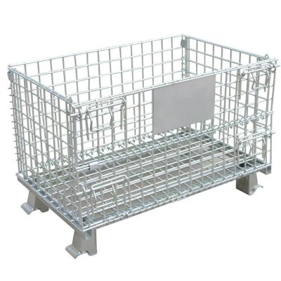 China Steel Wire Mesh Storage Cages Welded Wire Firm Structure For Logistics for sale