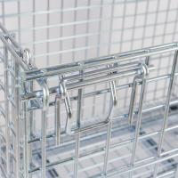China Supermarket Wire Mesh Storage Cages 500-1800 Kg Capacity 4.8~6.2 Mm Wire Dia for sale