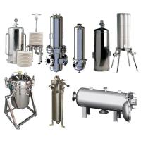 China Lenticular Sus Multi Bag Cartridge Filter Housing for sale