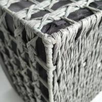 China Handmade Collapsible Caster Sustainable Wire Basket With Wheels for sale