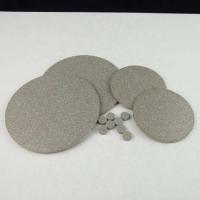 China Sintered 3 Micron 316l Stainless Steel Mesh Filter Discs for sale