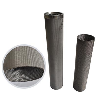 China 21mm Fine Strainer Felt Sintered Cartridge Filter Mesh for sale