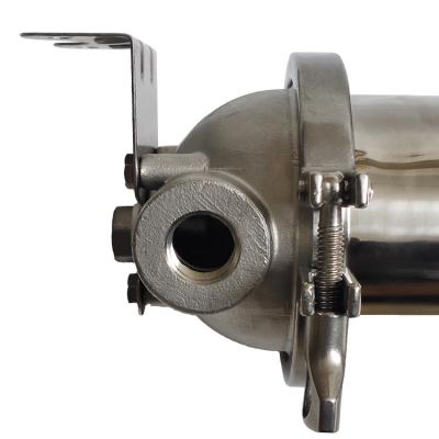 China Ss304 316 Single Cartridge Filter Housing For Water Treatment for sale