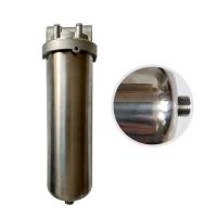 China Stainless Steel Silver Filter Housing for water treatment for sale